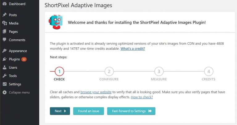 ShortPixel Adaptive Images 2.0 has arrived! Onboarding wizard, Image Checker, performance ...