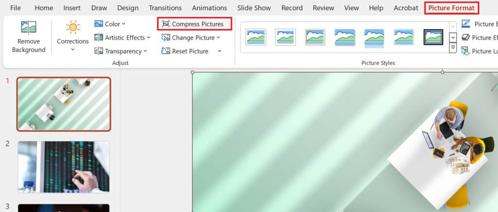 How To Compress Images in PowerPoint - ShortPixel Blog