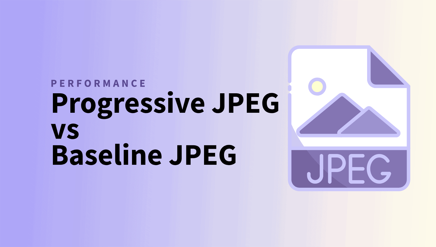 Progressive JPEG vs Baseline JPEG: Does It Still Matter in 2026 ...